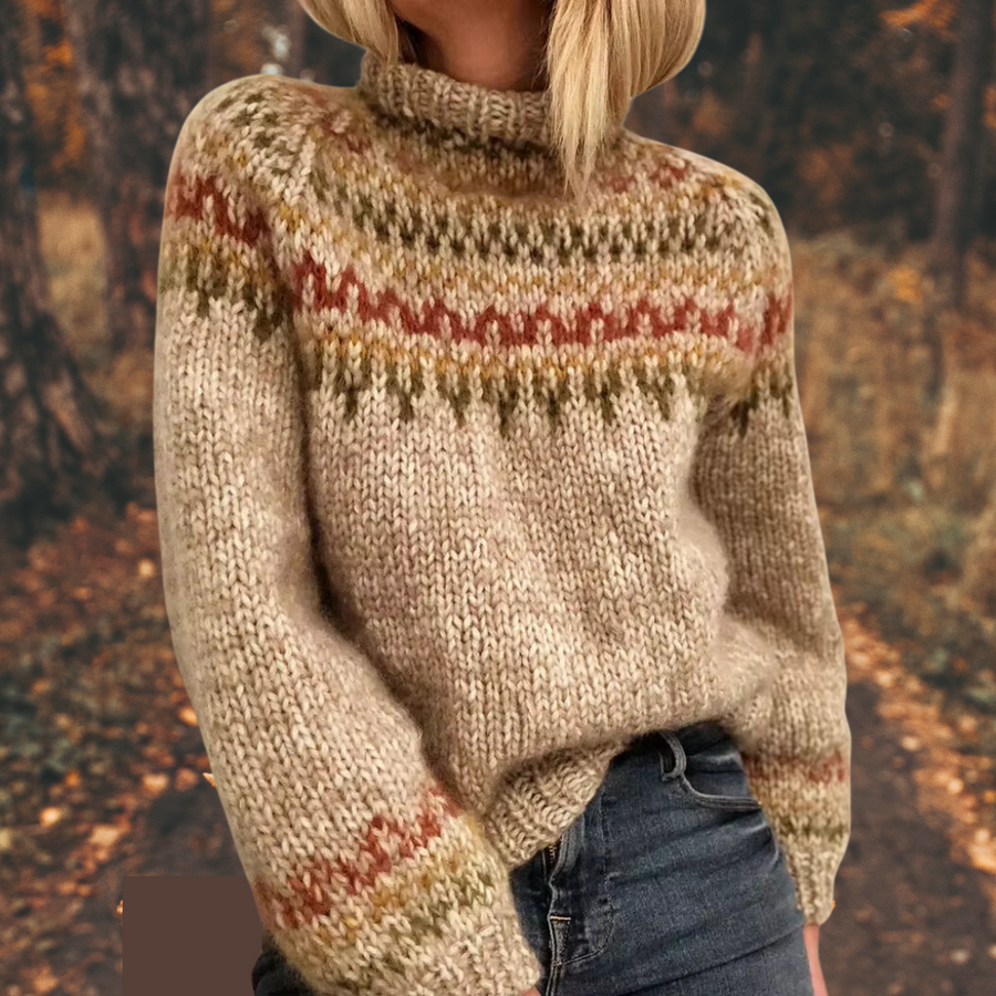 Astrid™ | Women's Nordic Knit Sweater – Susan & Dillon